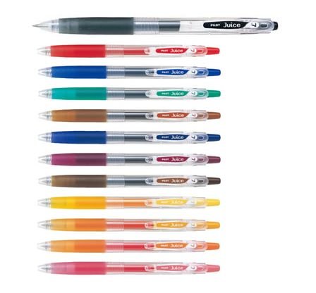 Pilot Juice Gel Ink Ballpoint Pen, 0.7 mm, 24 Color Set(Japan Import) [Komainu-Dou Original Package]