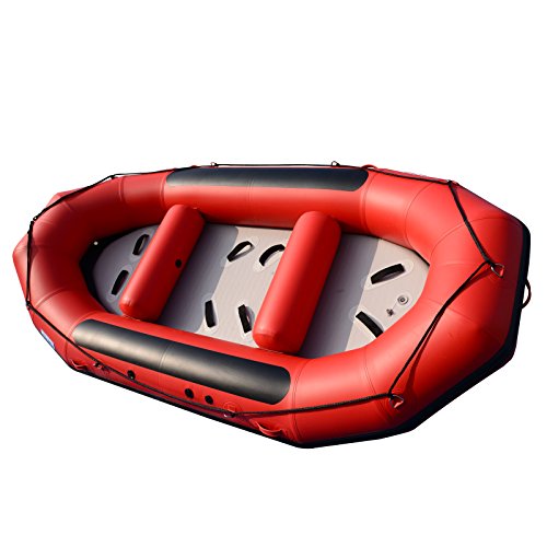 BRIS 1.2mm 13ft Inflatable White Water River Raft Inflatable Boat FloatingTubes