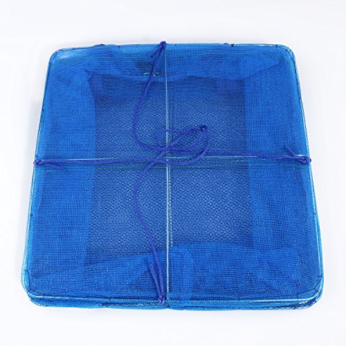 Fish Mesh Hanging Drying Net Food Dehydrator - Durable Folding 4 Layers Fish Vegetable Dishes Dryer Net Drying Rack (40 * 40 * 65cm)