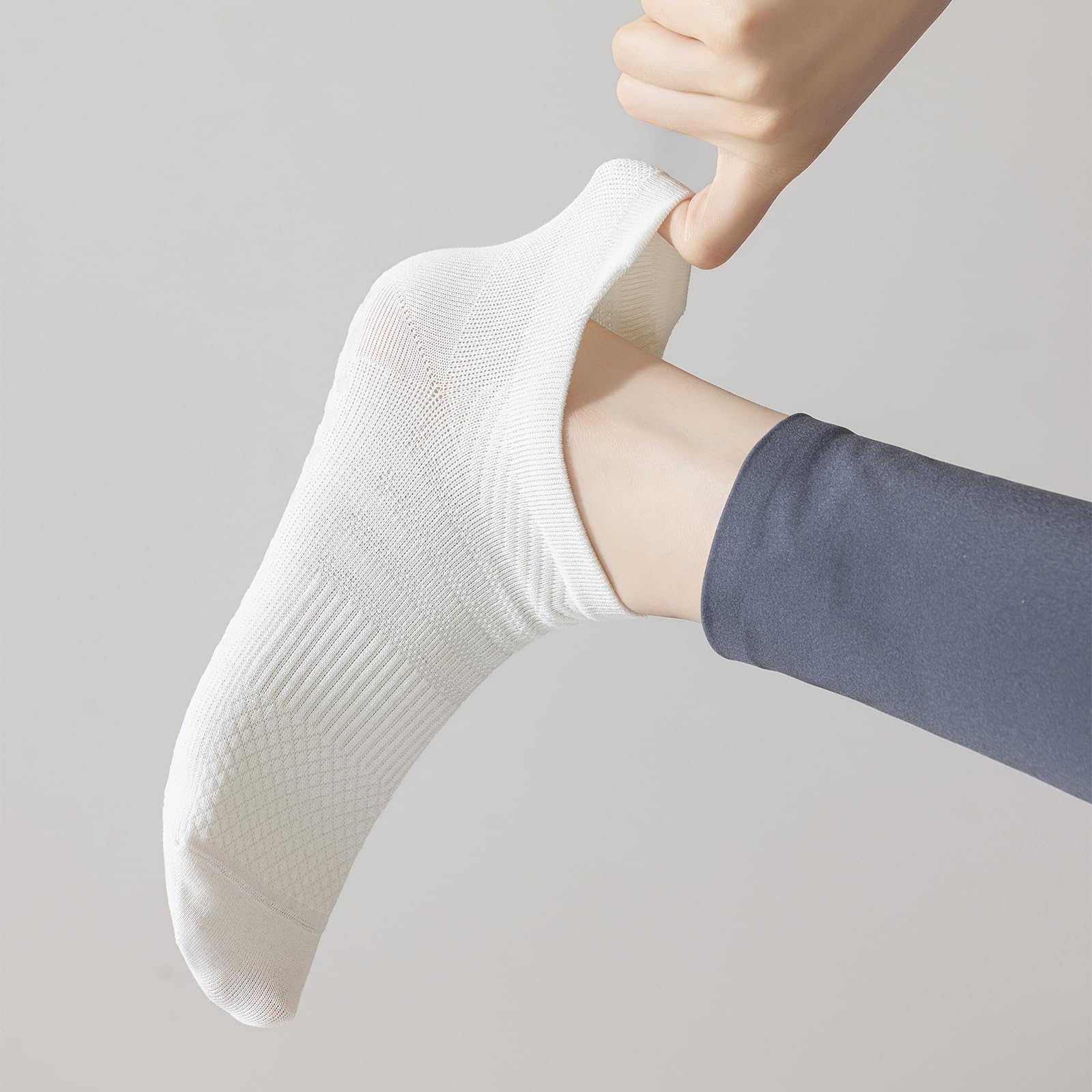 BIVOLU Non Slip Yoga Socks for Women Pilates,Barre,Workout,Dance Mesh Lace Anti-Skid Socks 3 Pack