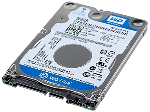 Western Digital Dell WD5000LPVX Blue 7mm 500GB SATA 6Gbp/s 2.5" Laptop Hard Drive