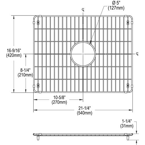 Elkay LKBG2217SS Stainless Steel Bottom Grid