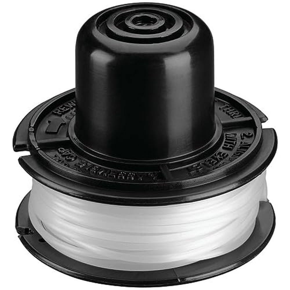 BLACK+DECKER Trimmer Line Replacement Spool, Replacement Spool, .065-Inch (RS-136-BKP)