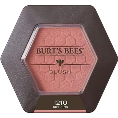 Burt's Bees 100% Natural Origin Blush with Vitamin E, Shy Pink - 0.19 Ounce