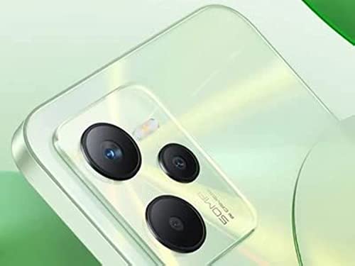 Realme C35 128GB 4GB RAM Factory Unlocked (GSM Only | No CDMA - not Compatible with Verizon/Sprint) | Bundle w/Fast Car Charger - Glowing Green