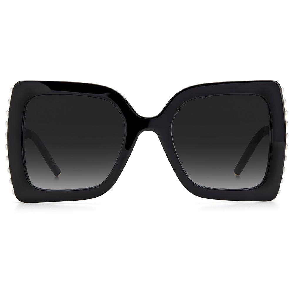 Carolina Herrera CH 0001/S Black/Dark Grey Shaded 55/23/145 women Sunglasses