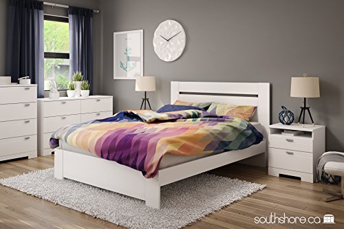 South Shore Reevo 4-Drawer Chest, Pure White