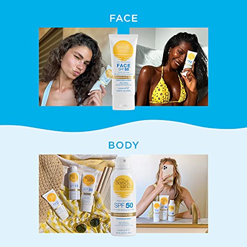 Bondi Sands Fragrance Free Sunscreen Aerosol Mist SPF 50 | Hydrating Broad Spectrum Protection, Sheer, Water Resistant, Reef Friendly* | 5.64 Oz/160 g