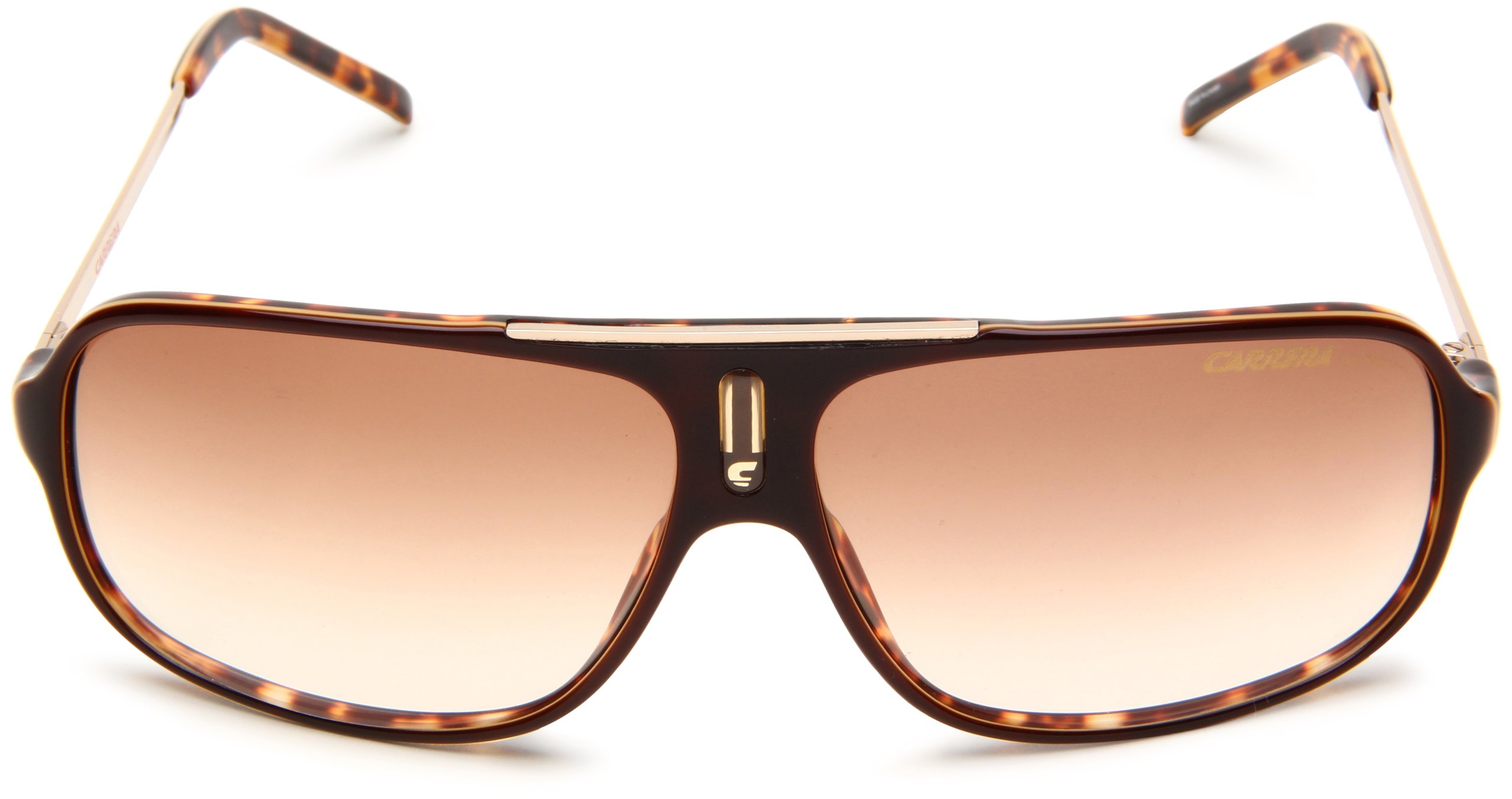 Carrera Cool/S Pilot Sunglasses, Brown Havana & Gold Frame/Brown Gradient Lens, 68 mm