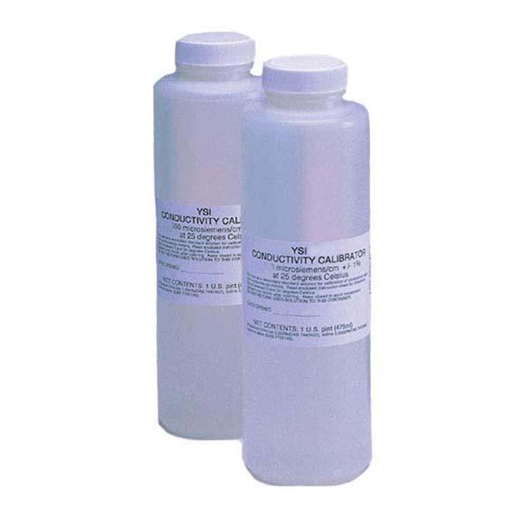 YSI 060660 Supersaturated Sea Water Conductivity Calibrator Solution, 50000 uS/cm Range (Box of 1, 8 Pints per Box)