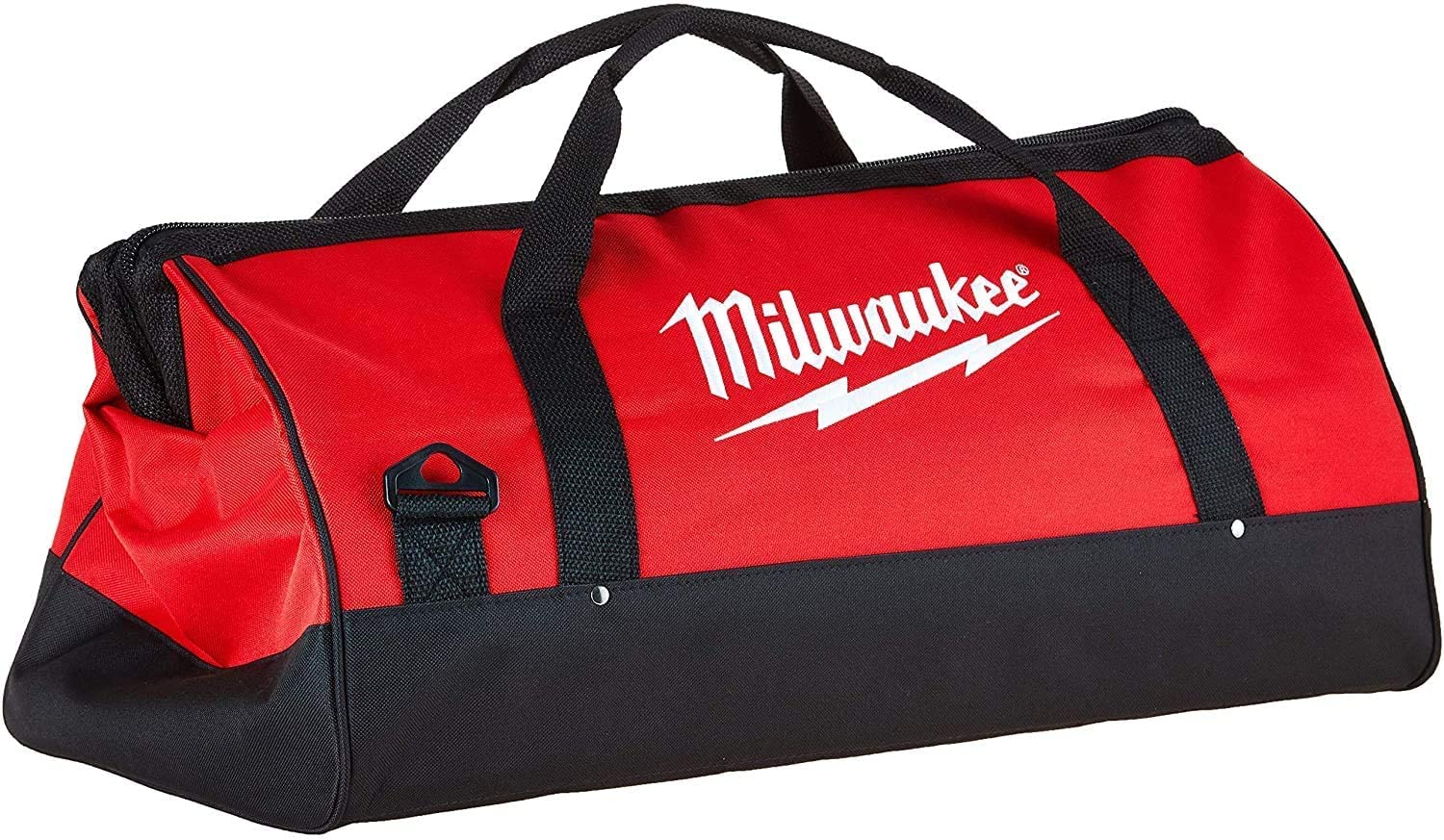 Milwaukee Electric Tool Corporation Milwaukee Bag 22-Inch Heavy Duty Canvas Drill, Tool Bag/Case, 18V/12/14/18 Volt (Bare Bag), Red