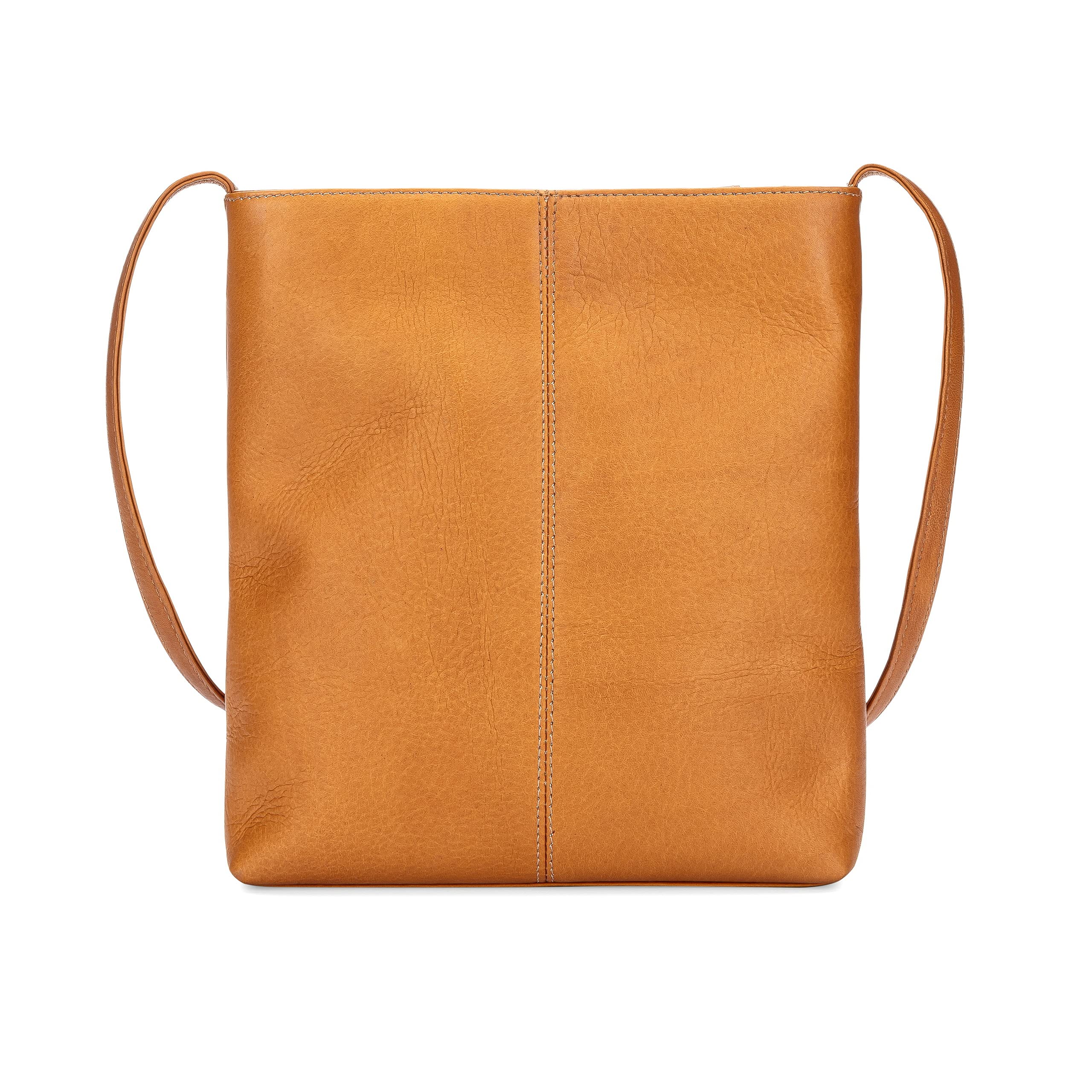 Le Donne Leather Hannah Crossbody β Premium Full Grain Colombian Leather Crossbody Bag - 10βx10βx2β (NAVY)