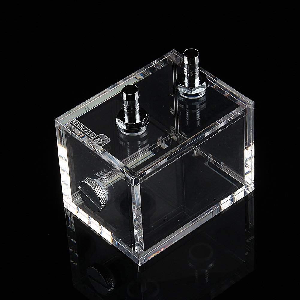 ZJchao 200ml Acrylic Water Tank Cooler Water Cooling Radiator Pc CPU Water Block