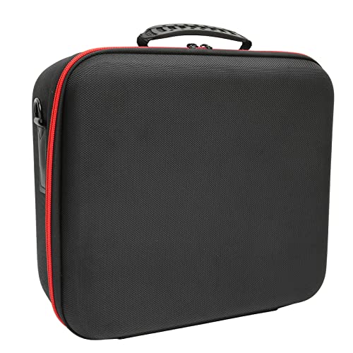 Carrying Case, Shockproof Game Storage Case Portable Foam Padded with Shoulder Strap for Game Console