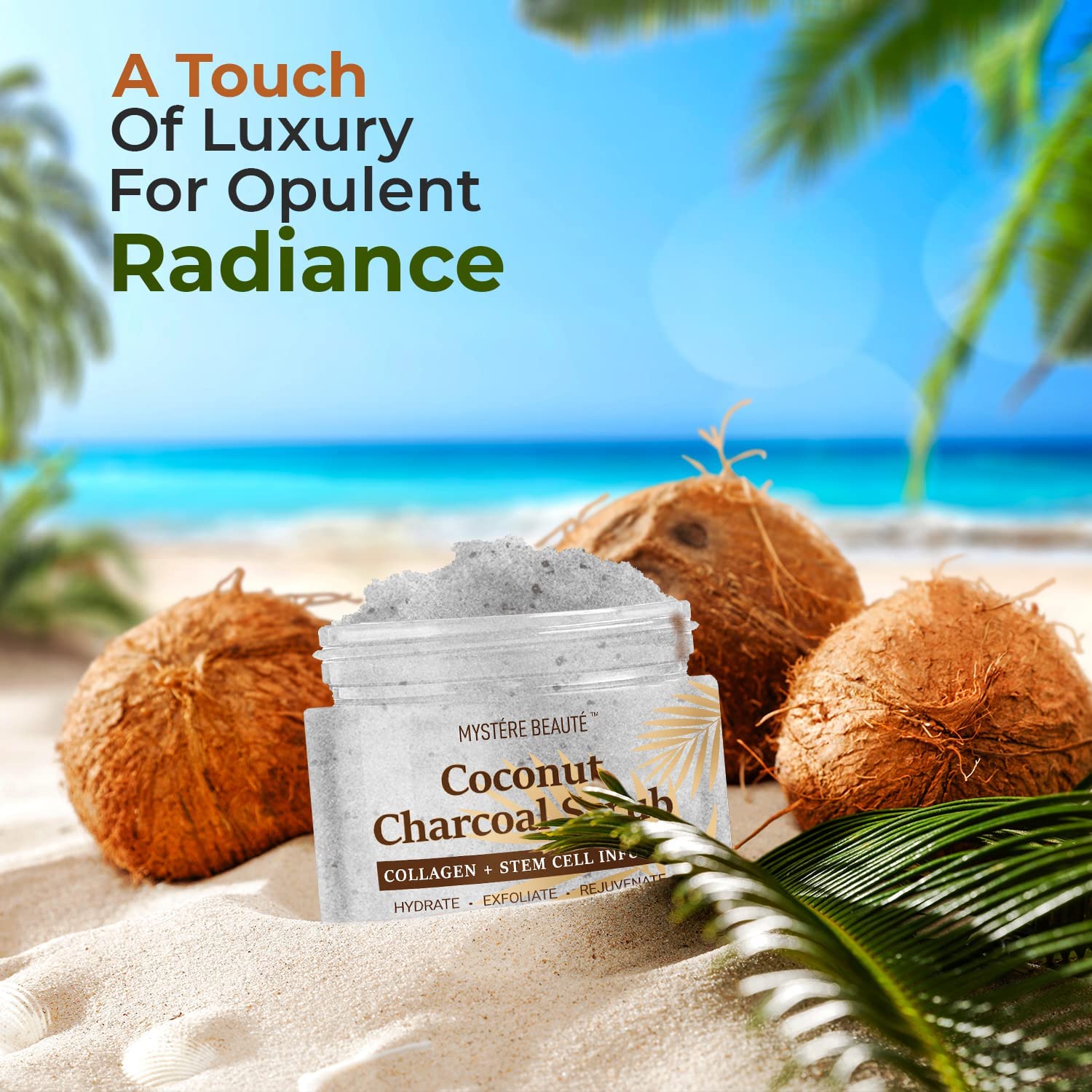 Himalayan Rose Scrub and Coconut Charcoal Scrub - Bundle