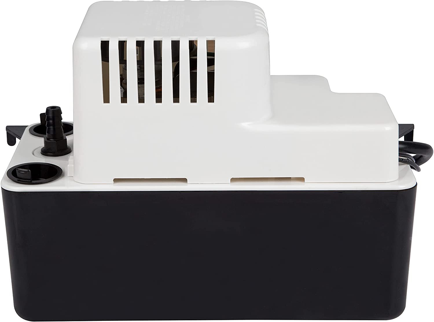 Little Giant VCMA-15ULS 115 Volt, 65 GPH, 1/50 HP Automatic Condensate Removal Pump with Safety Switch, White/Black, 554405