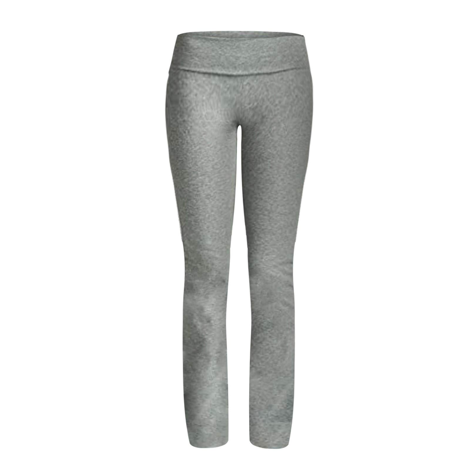Bravetoshop Womens Yoga Sweatpants Comfy Lounge Pants Wide Leg Loose Workout Joggers Casual Pajama Pants (Gray,S)