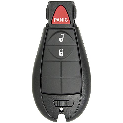 BestRemotes 3 Button Key Fob Keyless Entry Remote Replacement GQ4-53T Compatible for 2013-2018 Dodge Ram 1500 2500 3500