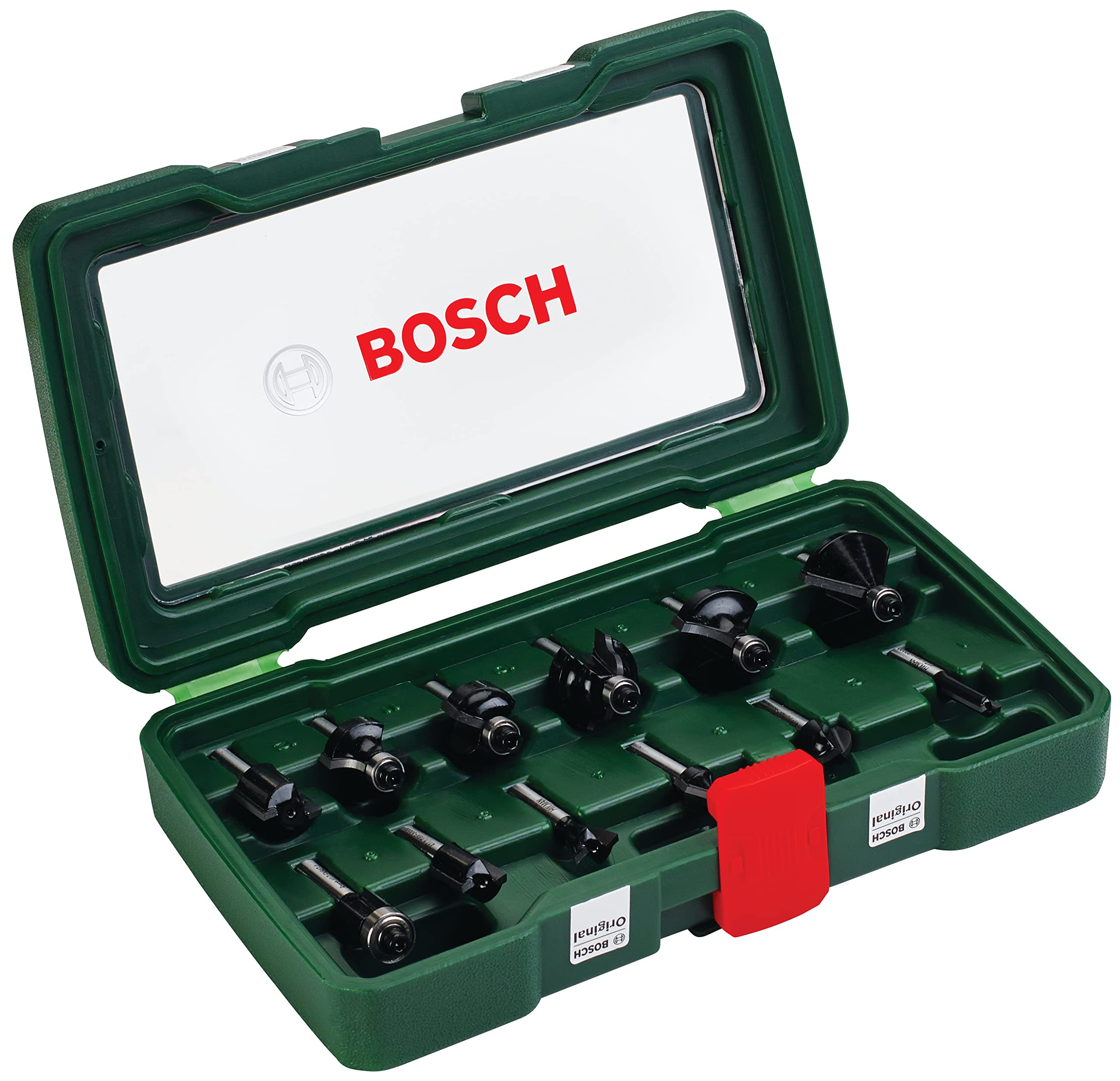 Bosch 2607019465 Routing Drill Bit Set 12 Pcs