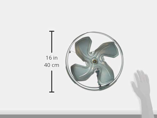 Broan-NuTone 353 Gable Mount Attic and Garage Ventilation Fan, 760 CFM, Red, 1630
