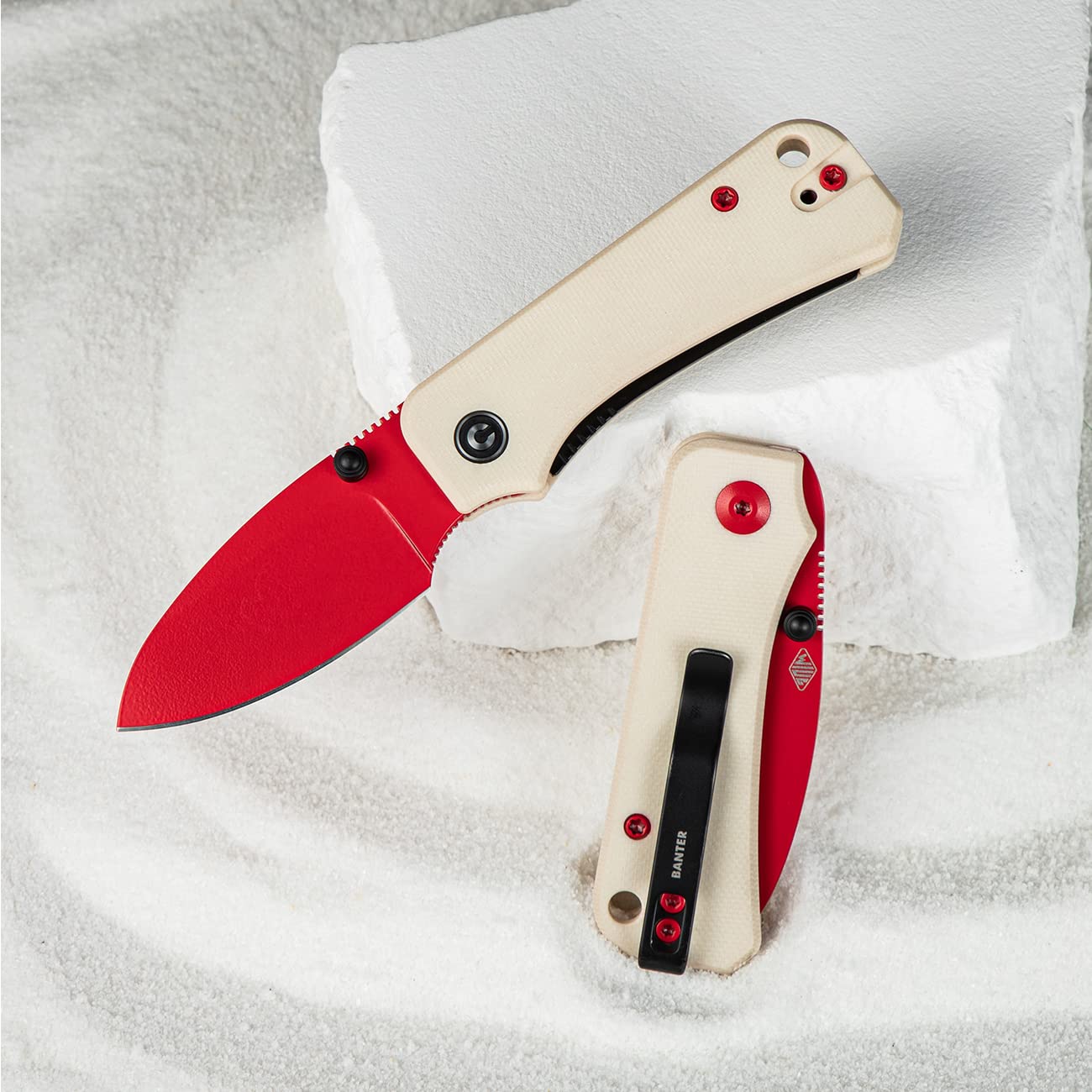 CIVIVI Baby Banter Fixed Blade and Baby Banter, Great EDC Knife Set