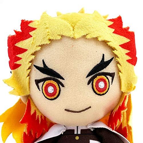 Bandai Demon Slayer Kimetsu no Yaiba Chibi Plush - Kyojuro Rengoku