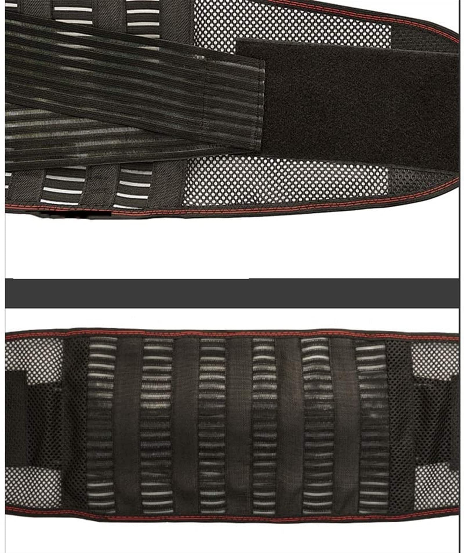 Breathable Lumbar Support Pain Relief Adjusable Self-Heating Magnetic Therapy Prevention Spine Injury and Improves Posture Lower Back Belt Brace Unisex (Size : X-Large)