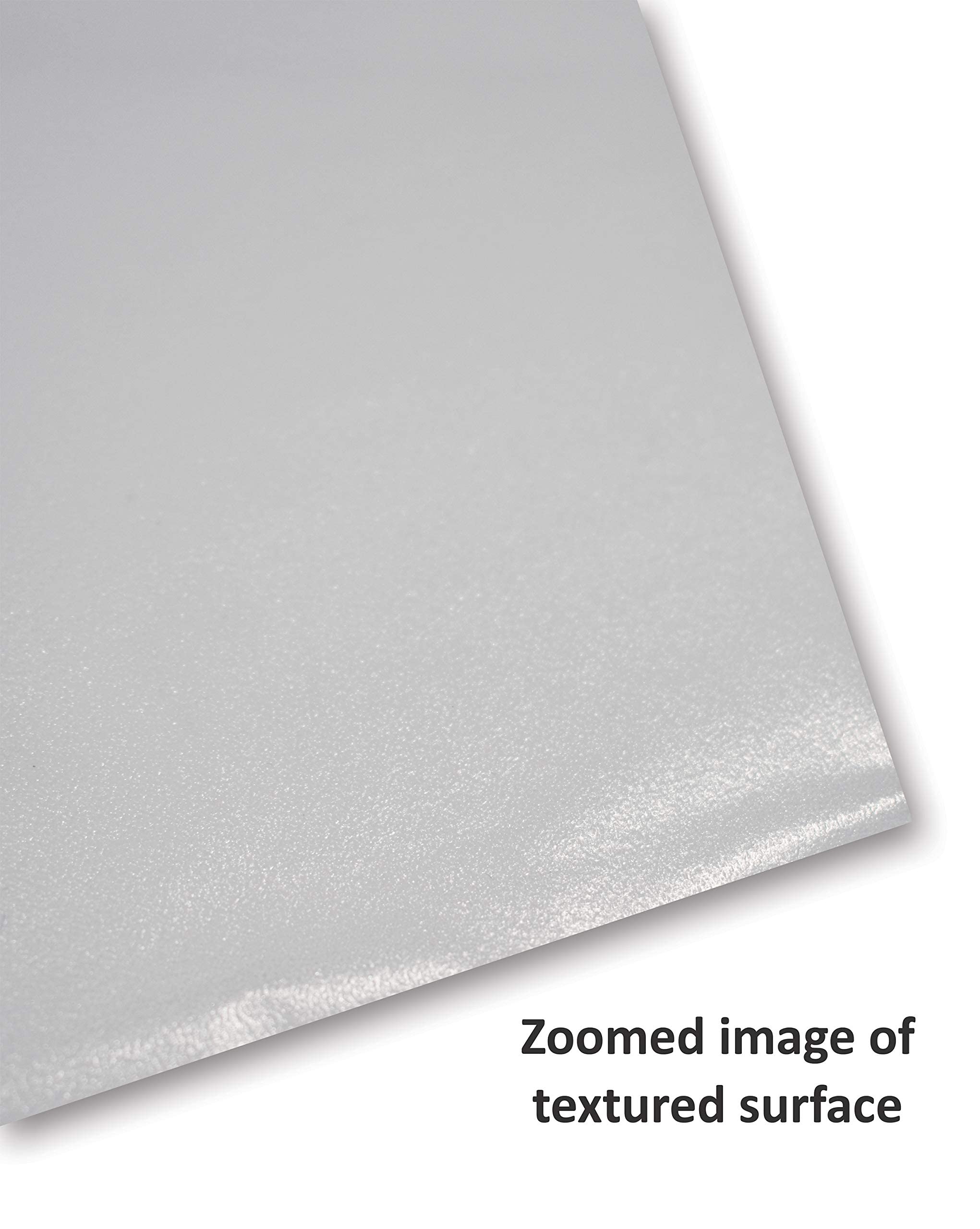 Better Office Products 200 Count Textured Sheet Protectors, 8.5 x 11", Textured for Added Anti Glare, Extra Privacy, and Easier Handling, Top Load, 200 Pack