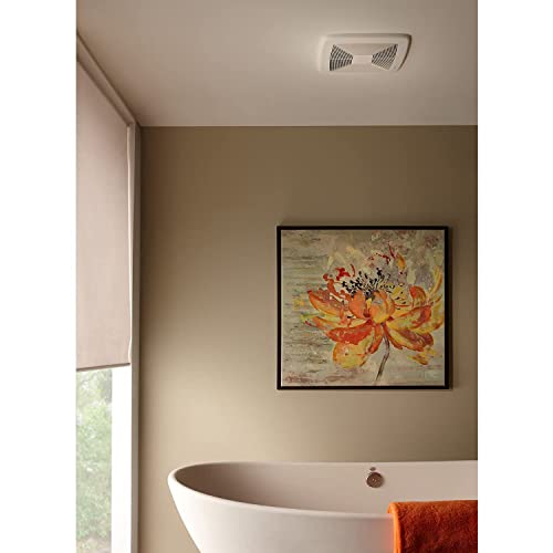 Broan-NuTone ENERGY STAR Certified LP110 Bath Fan, Medium, White