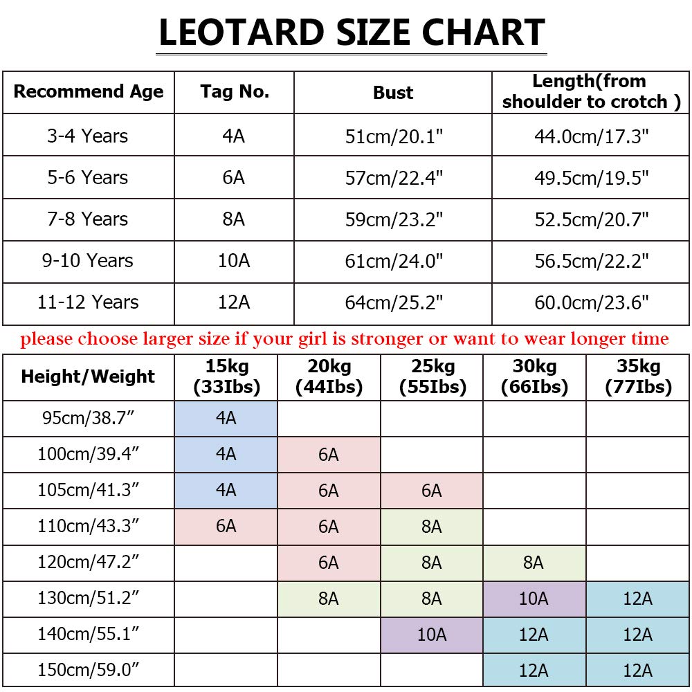BAOHULU Gymnastics Leotard for Girls Shiny Diamond Practice Dancewear B182_Blue_8A