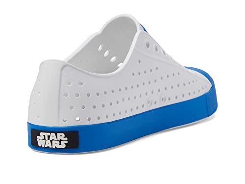 Native Shoes Jefferson Star Wars Print Shell White/Beep Blue/R2d2 Men's 6, Women's 8 Medium