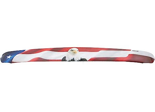 Stampede | Vigilante Hood Protector - High Profile / American Flag w/Eagle| 2008-2022 Toyota Sequoia, 2007-2013 Toyota Tundra | 2321-30