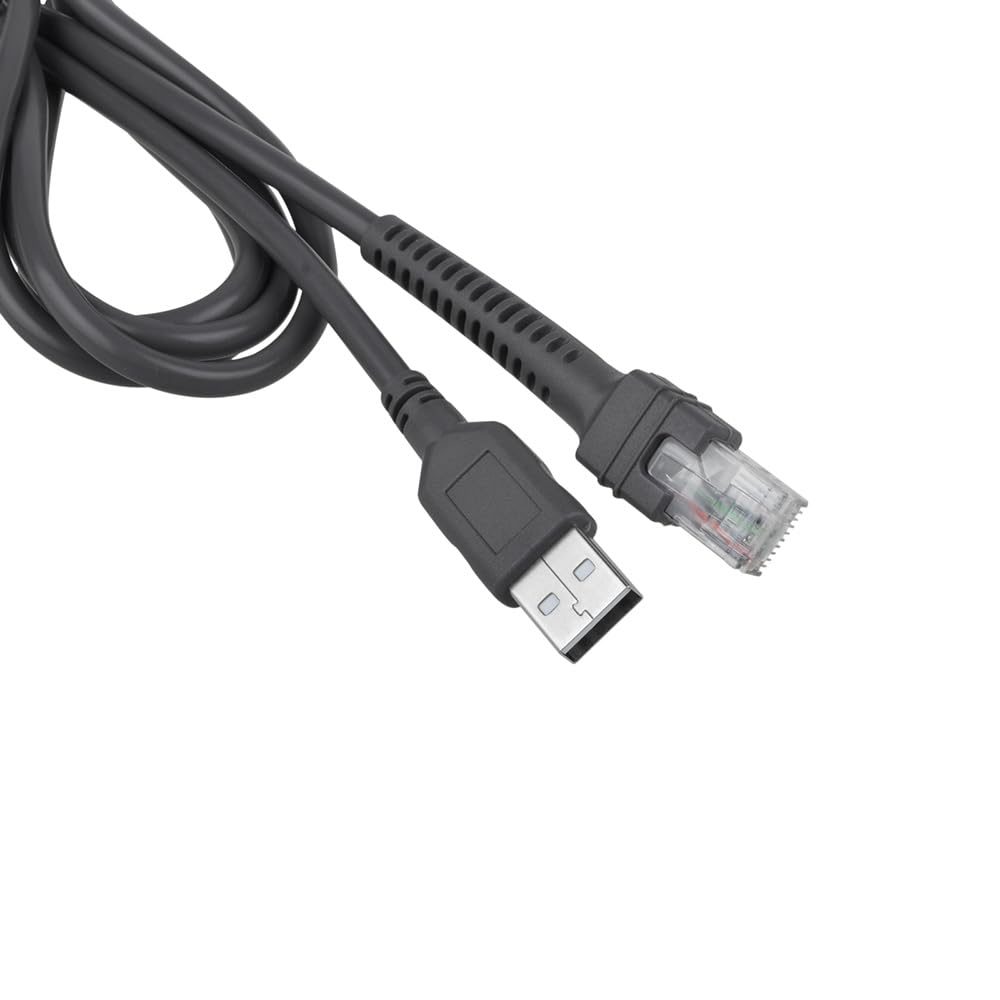 CJP-Geek 6.6ft USB Cable Cord Plug Wire Compatible with Symbol DS6878 DS9808 DS6708 Handheld Scanner