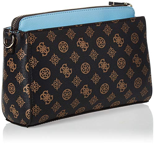GUESS Maddy Crossbody Brown/Blue One Size