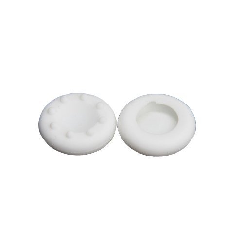 OSTENT 6 x Analog Joystick Button Pad Protector Case for Microsoft Xbox One Controller - Color White