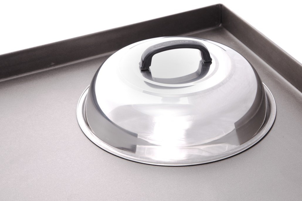 Blackstone 1720 Tabletop Griddle Cover and Carry Bag Set - 17" & 1780 12" Round Basting Cover