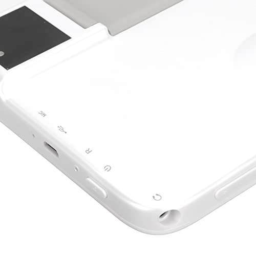 CHICIRIS Kids Tablet, 5G Dual Band WiFi 100β240V 7in Kids Tablet 4G 128G for Gaming (White)
