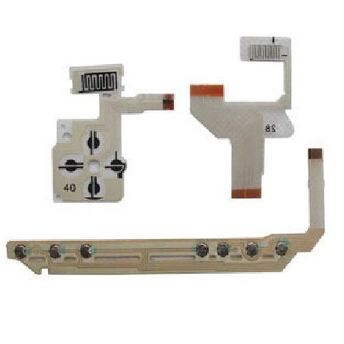 OSTENT Direction Cross Button Left Key Volume Right Keypad Flex Cable for Sony PSP 1000