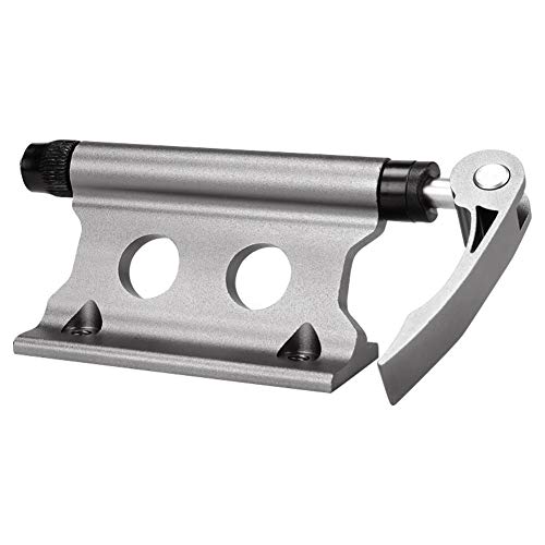 Bike Block Fork Mount, Quick Release Fork Mount Truck Bed Bicycle Carrier, Aluminum Alloy Bicycle Front Fork Fixed Clip Luggage Rack for Truck/Trailer/Bikes