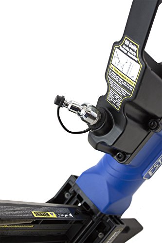 Estwing EF18GLCN Pneumatic 18-Gauge 1-3/4" L-Cleat Flooring Nailer Ergonomic and Lightweight Nail Gun with No-Mar Baseplates for Tongue and Groove, Hardwood, Bamboo, and Engineered Flooring
