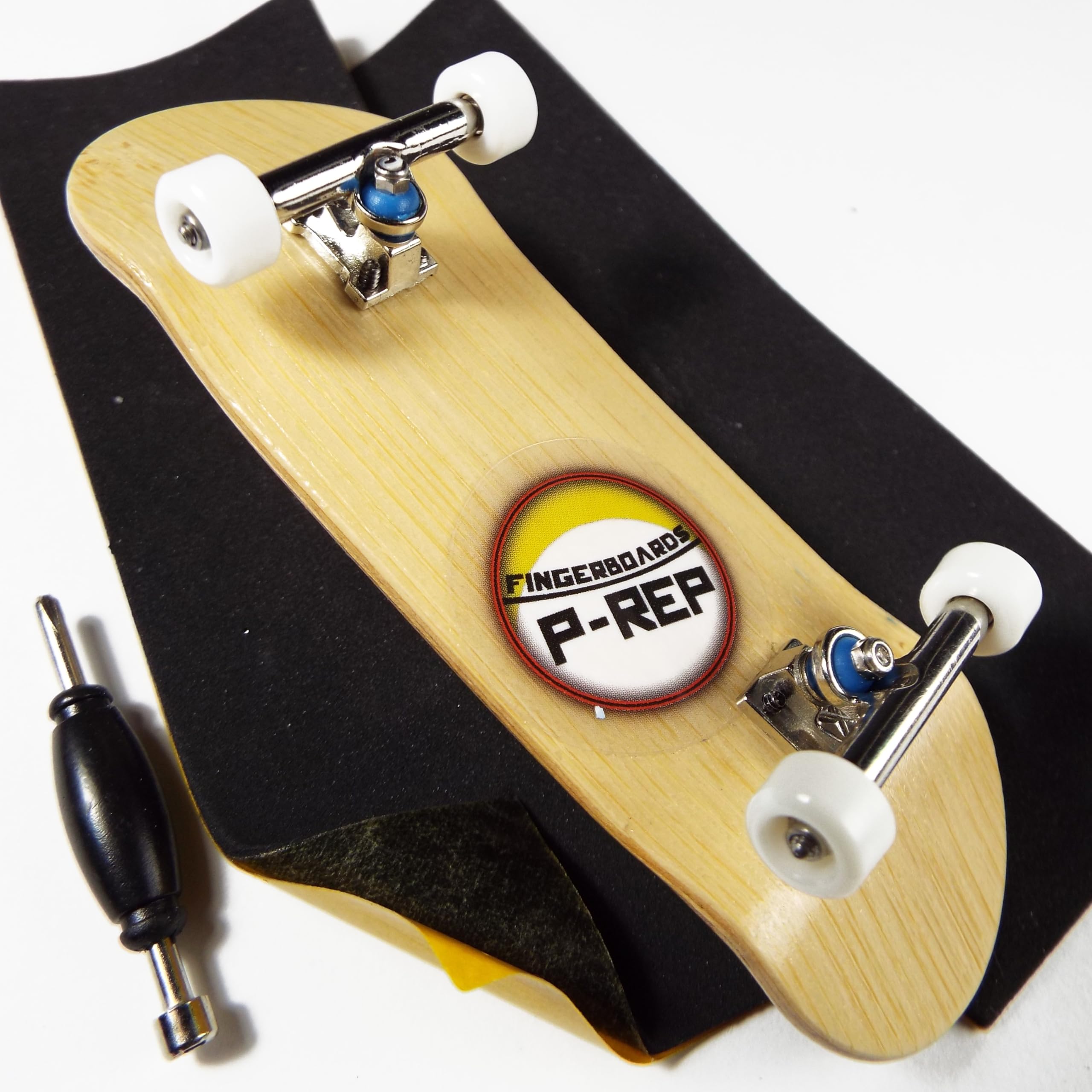 P-REP Standard Complete Wooden Fingerboard Bamboo 32mm