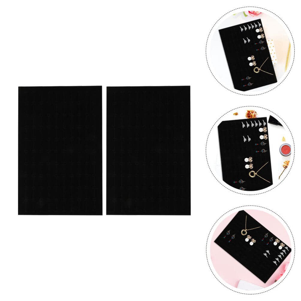 Beavorty 2pcs Box Jewelry Sponge Pad showcase display for selling jewelry drawer insert foam jewelry inserts necklace foam insert storage drawer jewelry supplies earrings ring frame