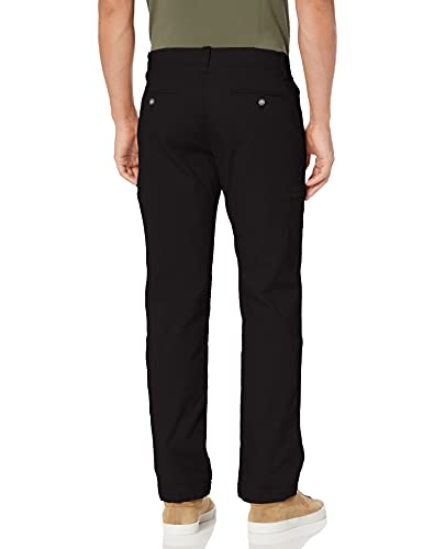 Lee Men's Extreme Motion Canvas Cargo Pant Black 34W x 32L