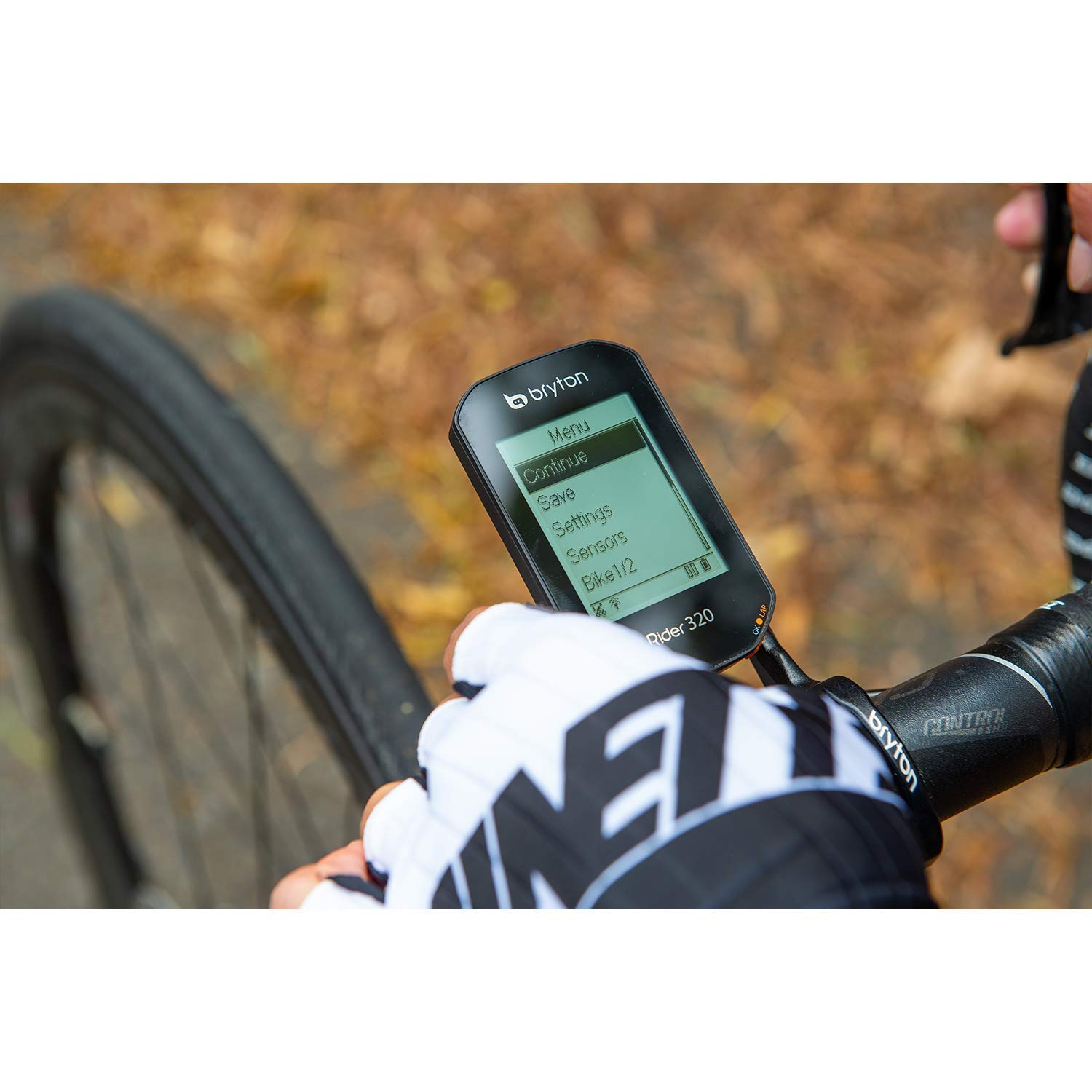 Bryton Rider 320T GPS Bike/Cycling Computer, Sensor Bundle. 5 Satellite Systems Support. 35hrs Long Battery Life. Support ANT+/BLE Speed, Cadence, heartrate Monitor sensors, ANT+ Power Meter.