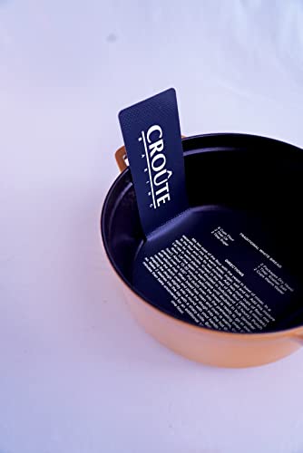CROÛTE Baking Silicone Dutch Oven Bread Sling 19.5CM (Burnt Orange)