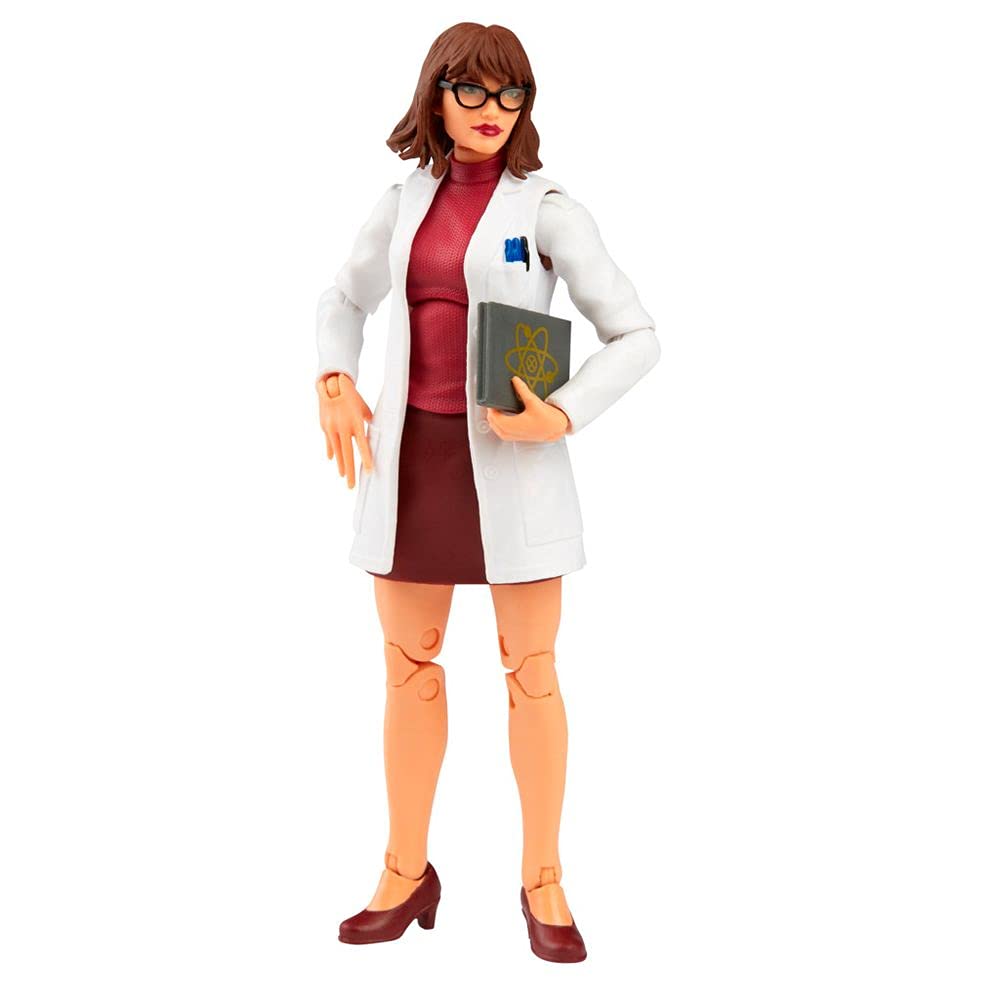 Marvel Hasbro Legends Series X-Men 6-inch Collectible Moira MacTaggert Action Figure Toy, Premium Design and 5 Accessories, Ages 4 and Up, White