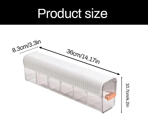 FETNHU Punch-Free Multi-functional Storage Box, 2023 New Hanging Plastic Drawer Storage Boxes With Lids, Clear Wall Mounted Drawer Organizer for Underwear/Socks/Seasoning/Ties/Storage Box (3pcs)