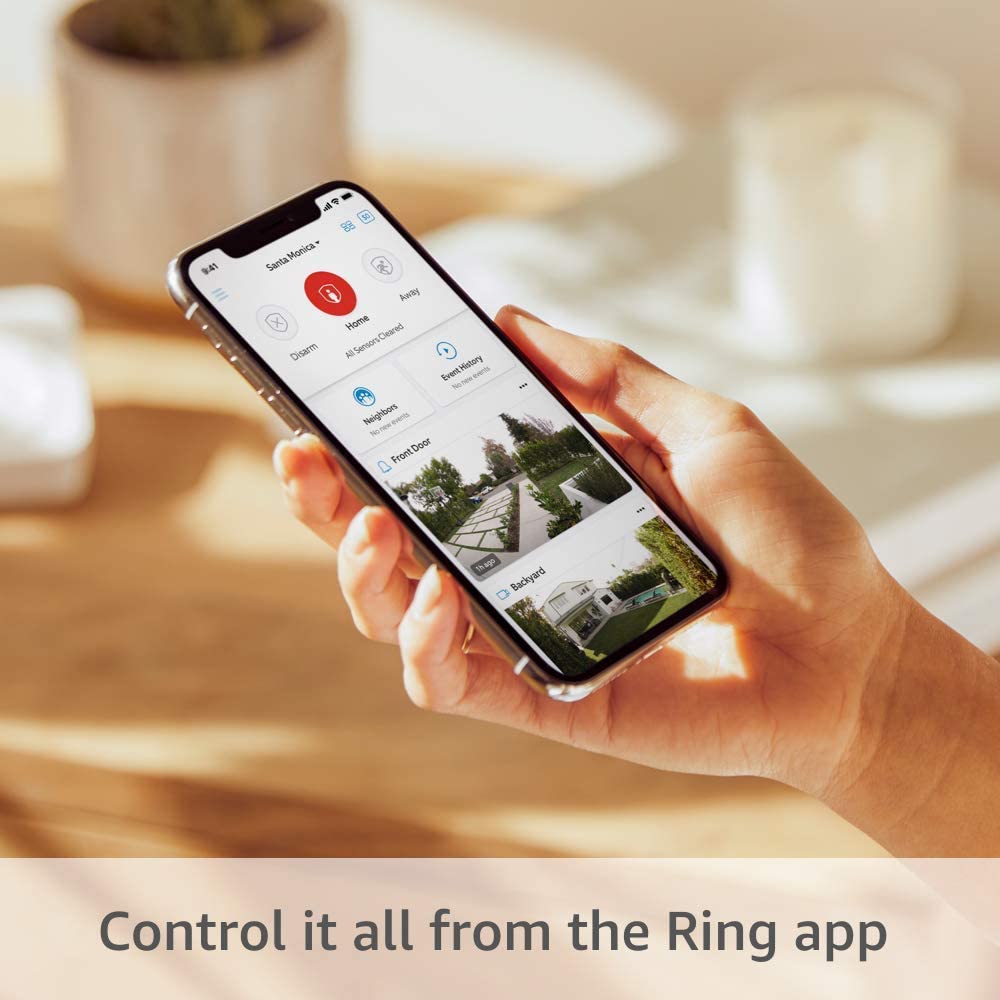 Certified Refurbished Ring Alarm 9-piece kit (2nd Gen) β home security system with optional 24/7 professional monitoring β Works with Alexa