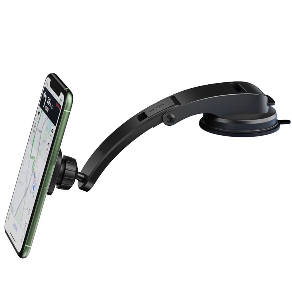 CCBUY Magnetic Car Phone Mount for Vehicle Dashboard 360 Adjustable StandCell Phone Automobile Cradles with Strong Magnets (Color : Black, Size : Universal)