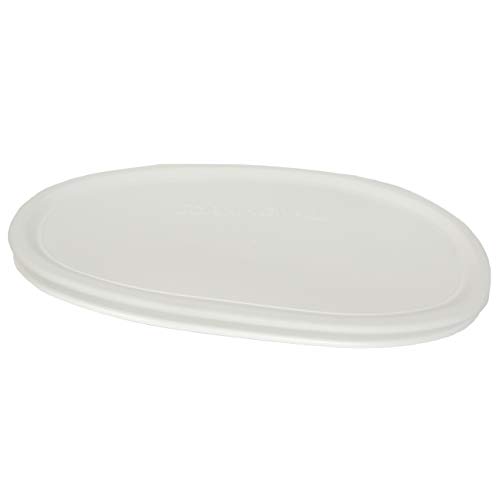 CORNINGWARE French White 23-oz Oval Plastic Cover - 2 Pack